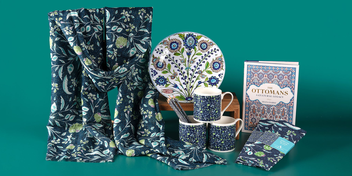 Vases & Cypress Trees– Ashmolean Museum