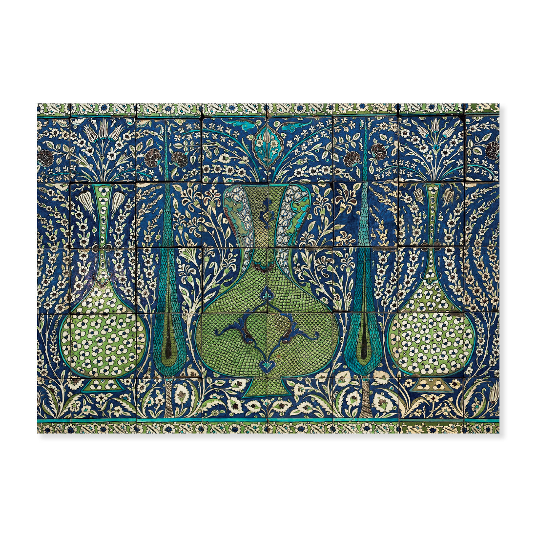 Vases & Cypress Trees Greetings Card– Ashmolean Museum