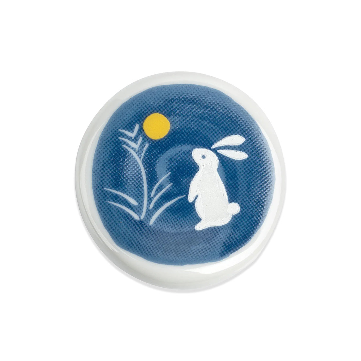 Blue Rabbit & Moon Chopstick Rest– Ashmolean Museum