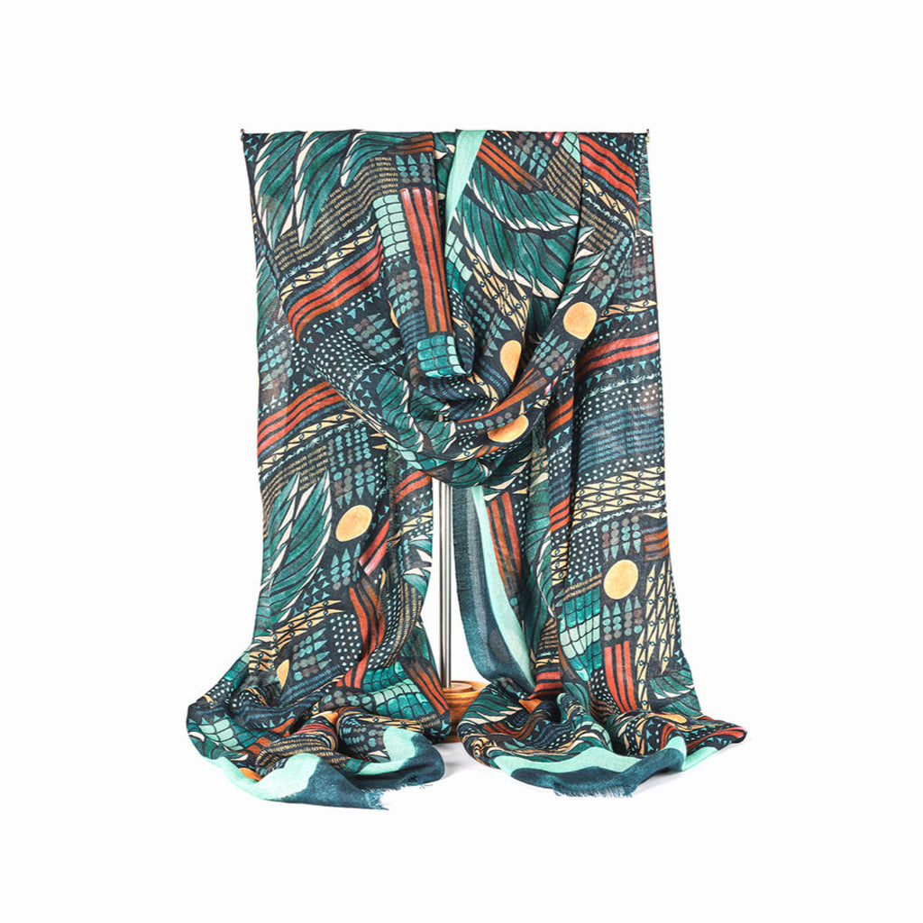 Meresamun Egyptian Print Scarf– Ashmolean Museum