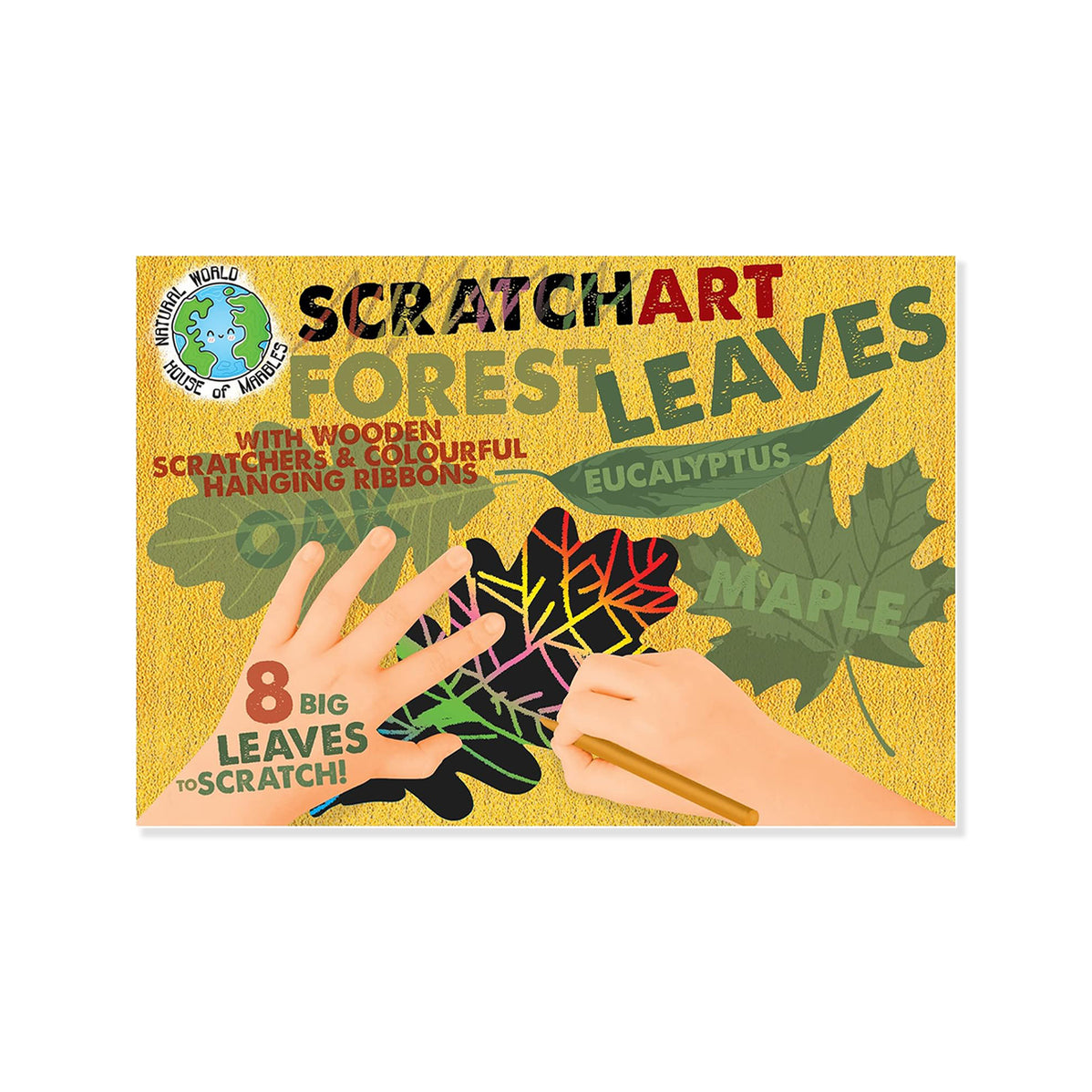 Scratch Art: Forest Leaves– Ashmolean Museum