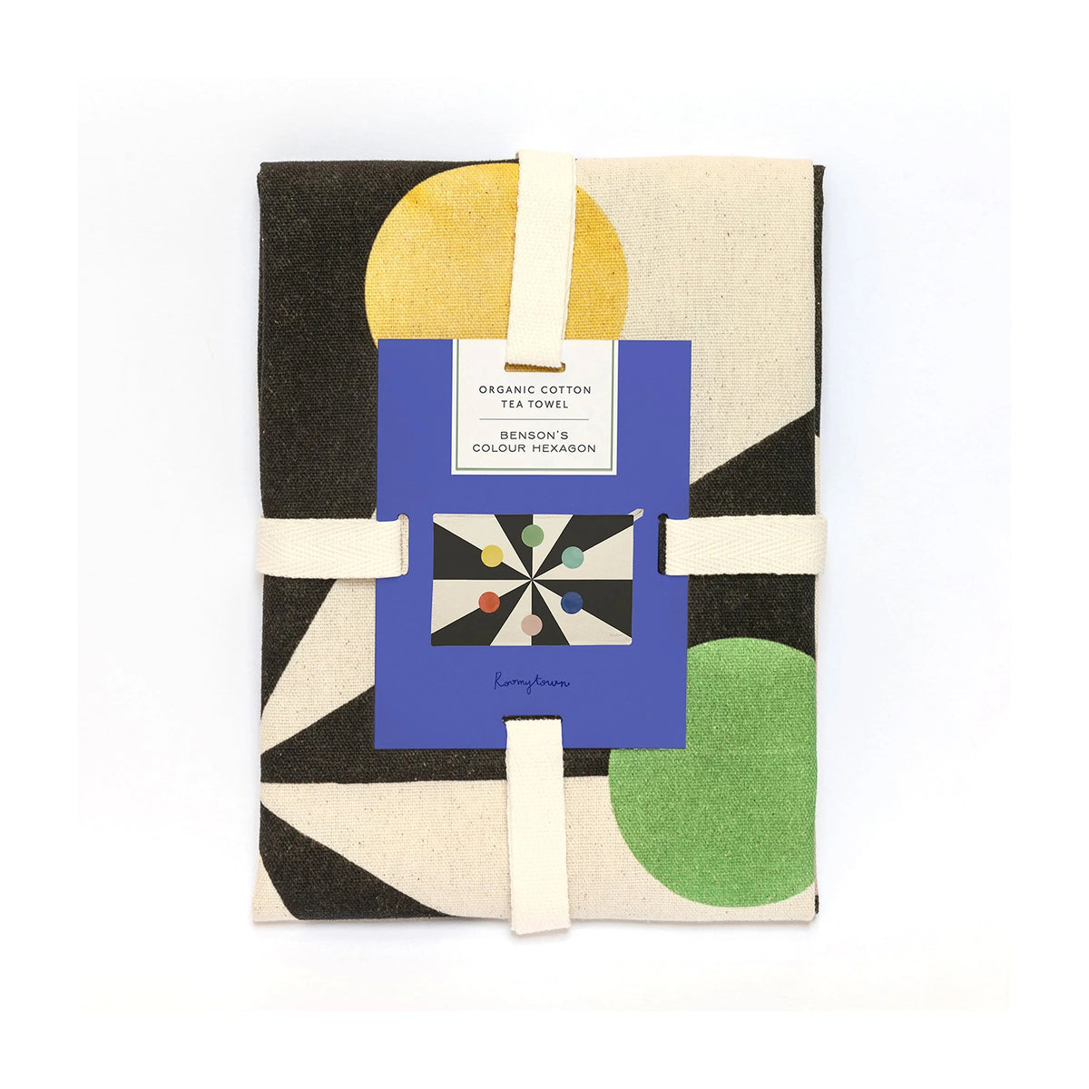 Organic Cotton Tea Towel - Benson’s Colour Hexagon– Ashmolean Museum