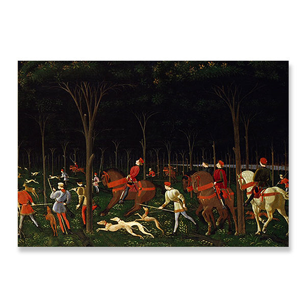 Hunt In The Forest Greetings Card– Ashmolean Museum